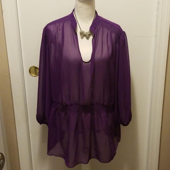 Styled by Sam Saboura | Tops | Styled By Sam Saboura Purple Rain | Poshmark